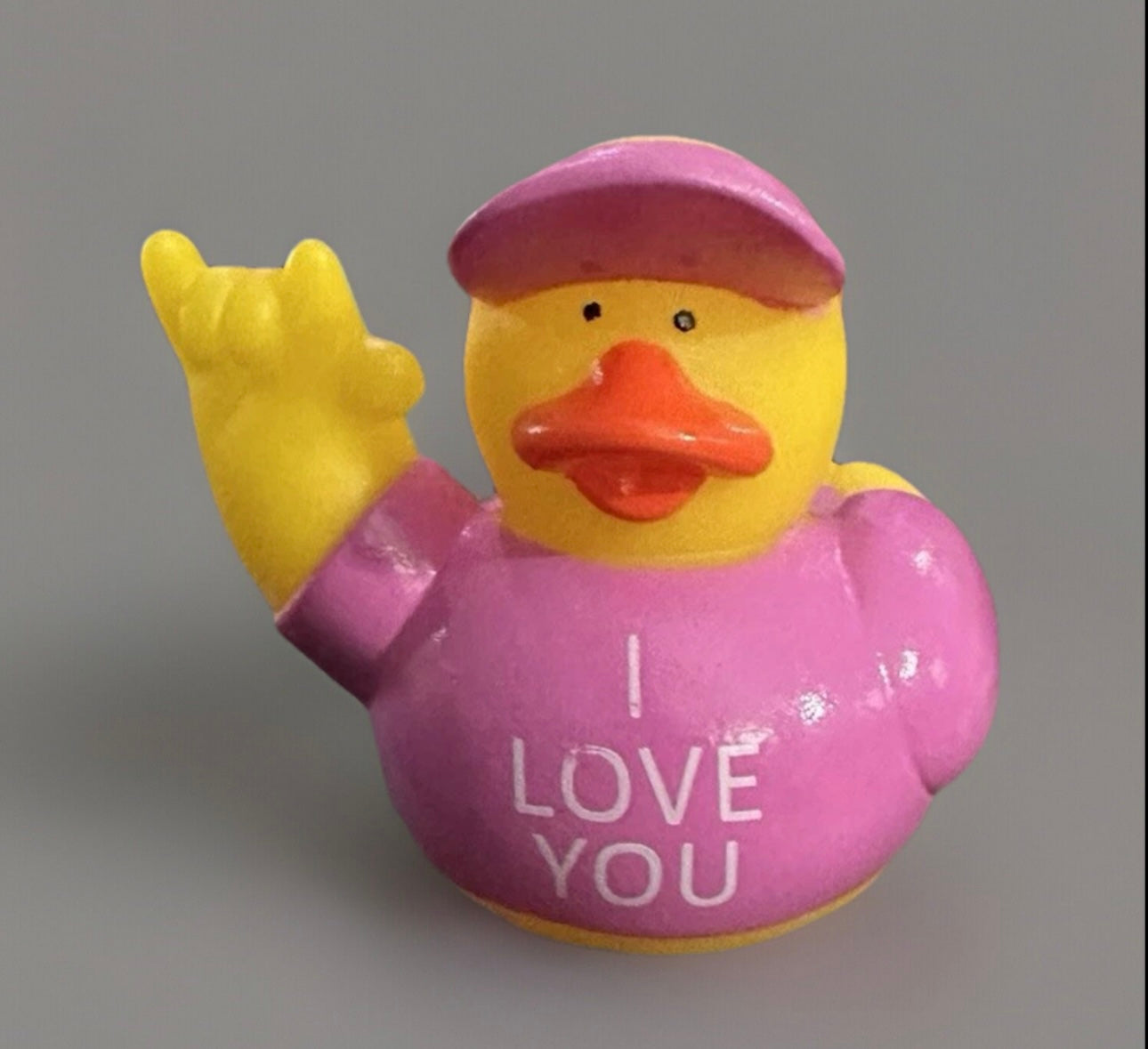 ASL American Sign Language Love Rubber Ducks – Reed’s Rubber Ducks and ...